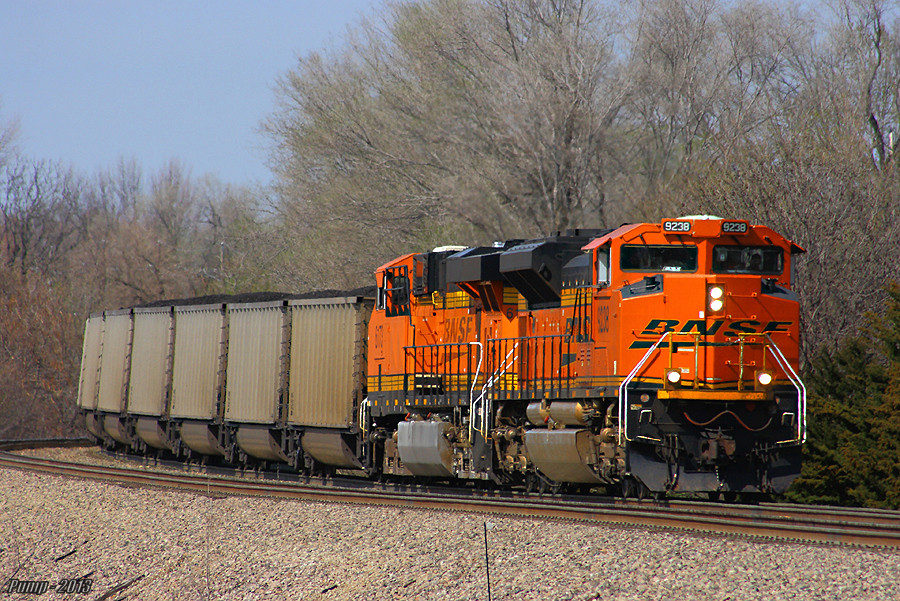 Southbound BNSF Loaded Coal Train